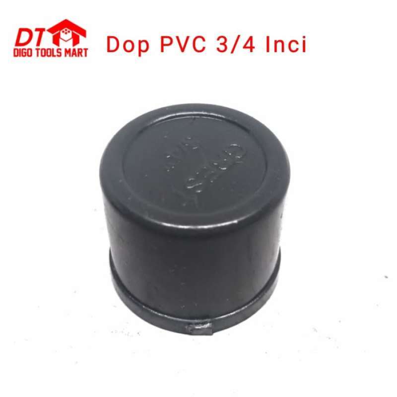 Jual Dop Polos PVC Tutup Pipa 1/2 Inci 3/4 Inci 1 Inci di Seller Digo ...
