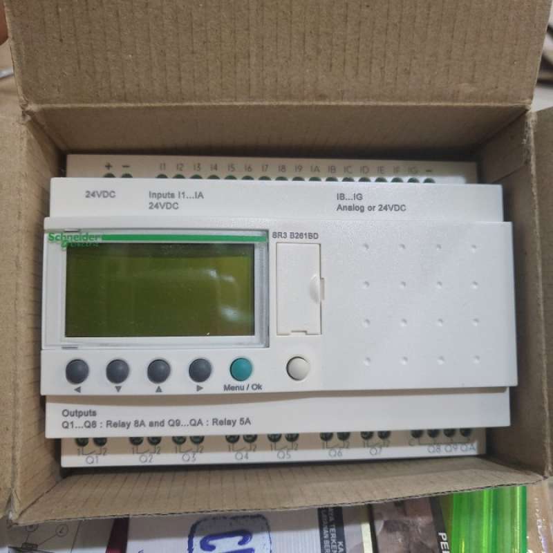 Jual PLC ZELIO LOGIG SMART RELAY SR3B261BD SCHNEIDER di Seller ...