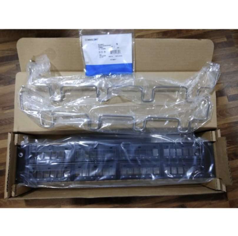 Jual AMP COMMSCOPE patch panel 48 port cat6 ORI di Seller Hunter Shop ...