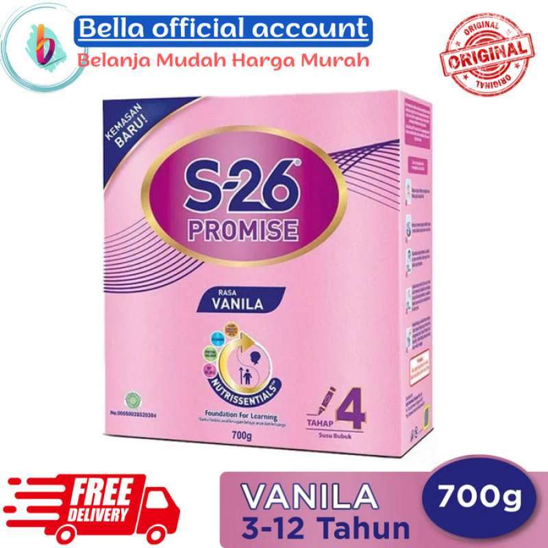 Promo S26 Promise Tahap 4 Susu Formula 700 Gr Diskon 23% Di Seller ...