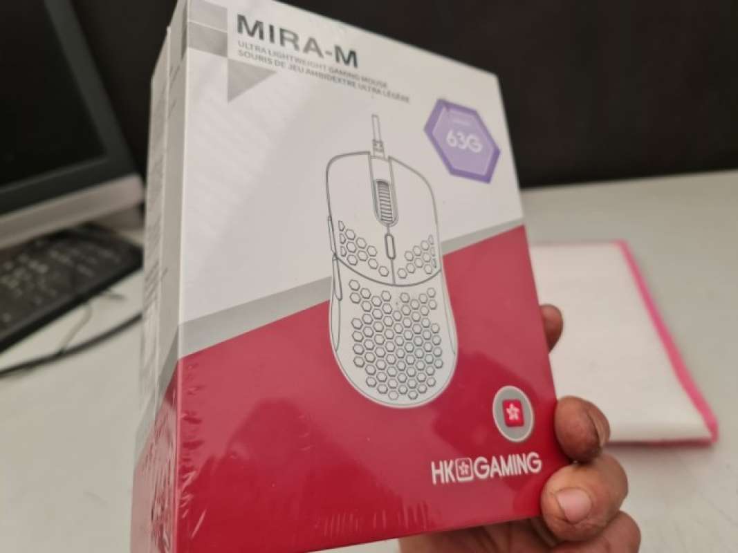 Promo MOUSE HK Gaming Mira M Ultra Lightweight RGB Gaming Mouse 63G ...