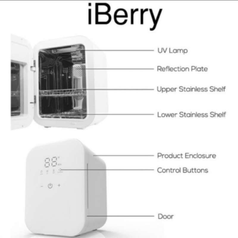 Promo Iberry Uv Sterilizer With Dryer 17L Philips Uv Lamp Steriliser ...