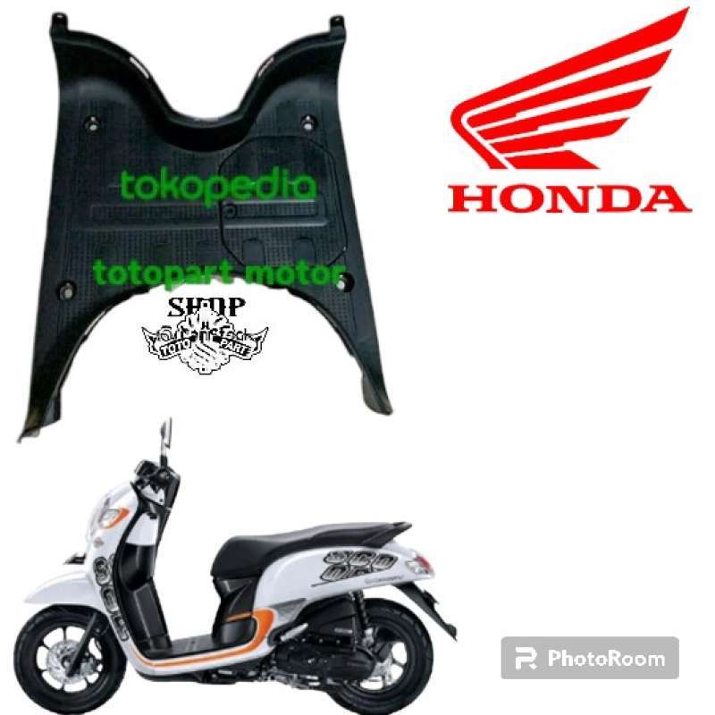 Promo Step Floor Cover Lantai Bordes Pijakan Kaki Atas Dan Tutup Aki Scoopy Diskon 23% di Seller ...