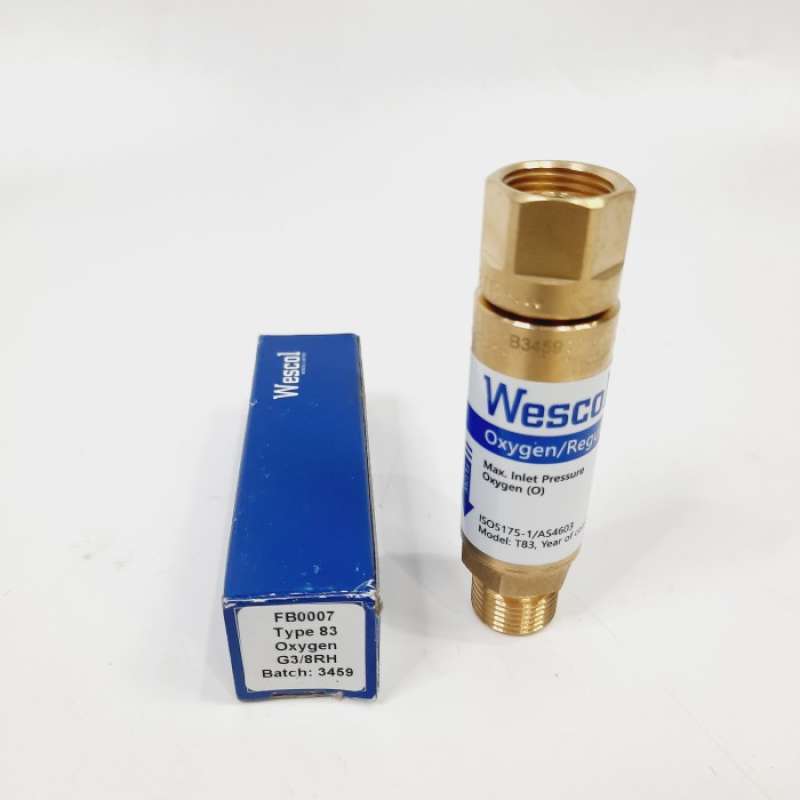 Promo Flashback Regulator Oxygen 3/8 Rh Wescol Fb0007 Diskon 23% Di ...