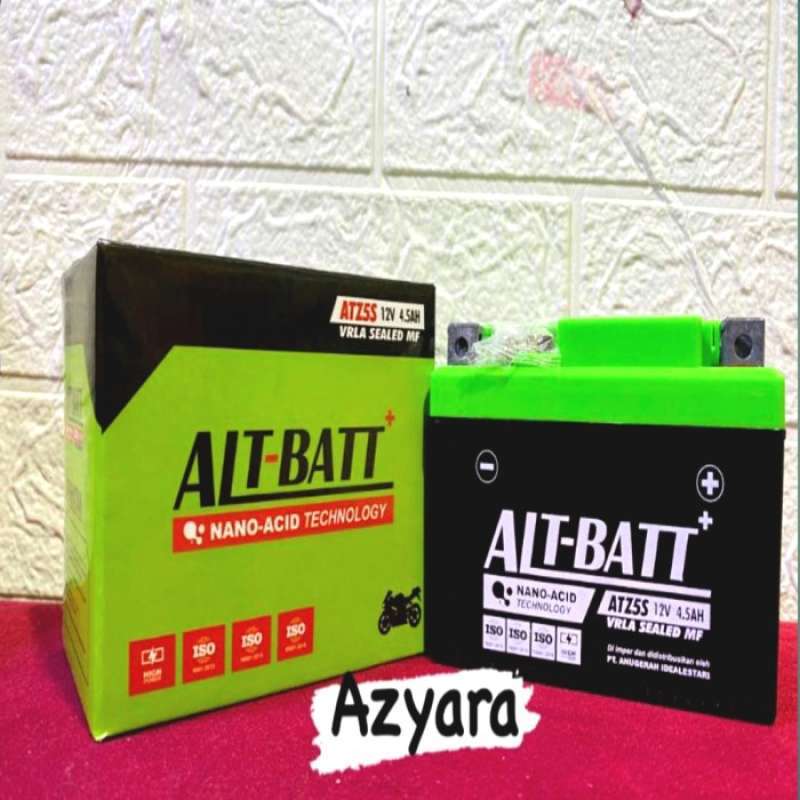 Promo Aki Motor Yamaha R25 / R15 Alt-Batt Gtz5S Aki Kering 12V / 4.5Ah ...