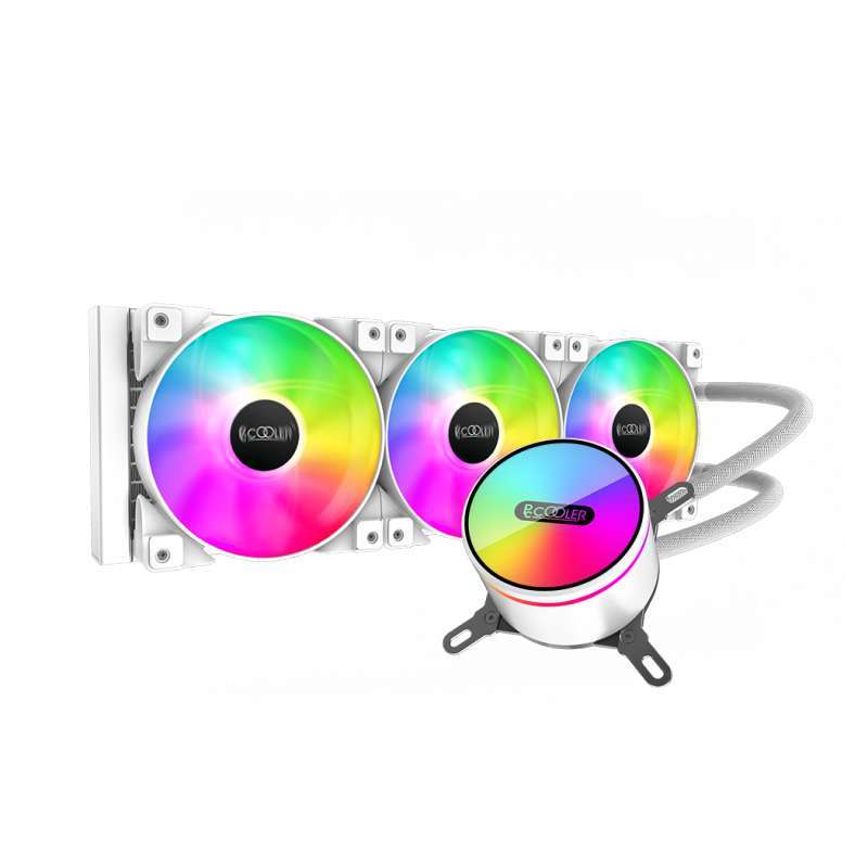 Jual Pccooler Cl360 Argb Aio 360mm Tdp 350w Support Lga1700-am5 Di ...