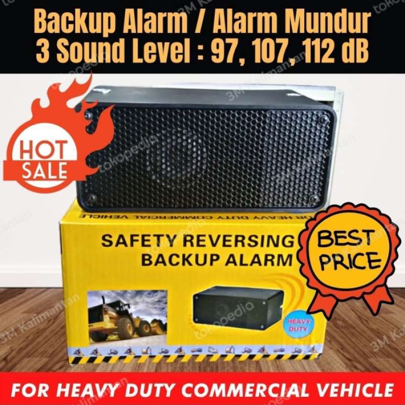 Jual Backup Alarm Mundur Super Nyaring 112 Db Safety Reversing Di ...