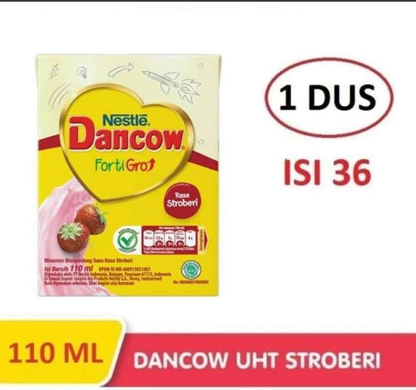 Jual COD // Susu Dancow Forti Grow 110 Ml 1 Dus Isi 36 Pcs // Susu ...