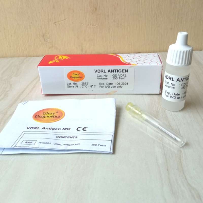 Promo Vdrl Antigen 5Ml Glory Diagnostics Diskon 17% di Seller Mahanani ...