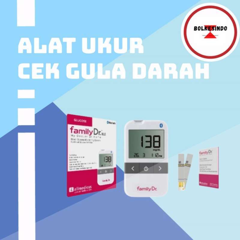 Promo Family Dr Glucose/Alat Cek Gula Darah/Cek Gula Diskon 17% di ...