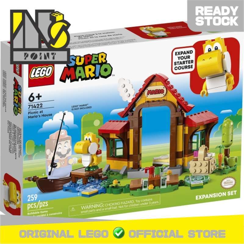 Jual LEGO 71422 - Super Mario - Picnic at Mario's House - Expansion Set ...