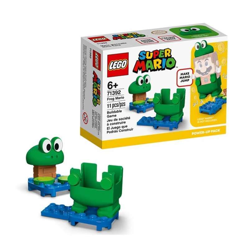 Promo LEGO Super Mario Frog Mario Power-Up Pack - 71392 Diskon 23% di ...