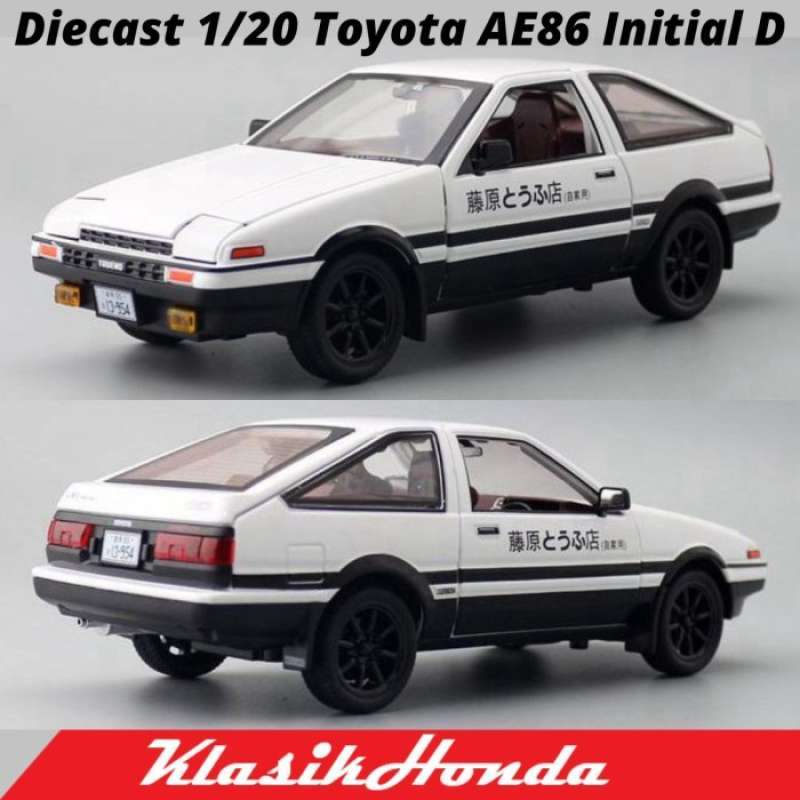 Promo Diecast 1/20 Toyota Corolla AE86 Trueno Initial D Diskon 23% di ...