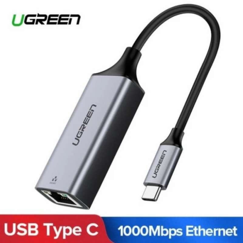 Promo Ugreen Gigabit Type-C To Lan Rj45 Adapter Ethernet-Grey Diskon 23 ...