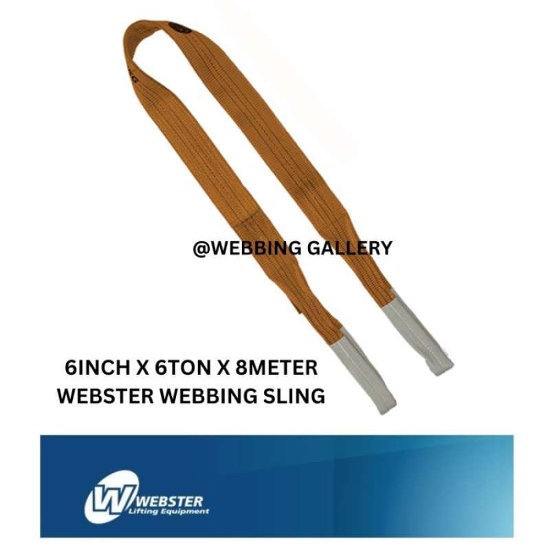 Promo Webster Webbing Sling 6 X 6 Ton X 8 Meter Diskon 23% Di Seller ...