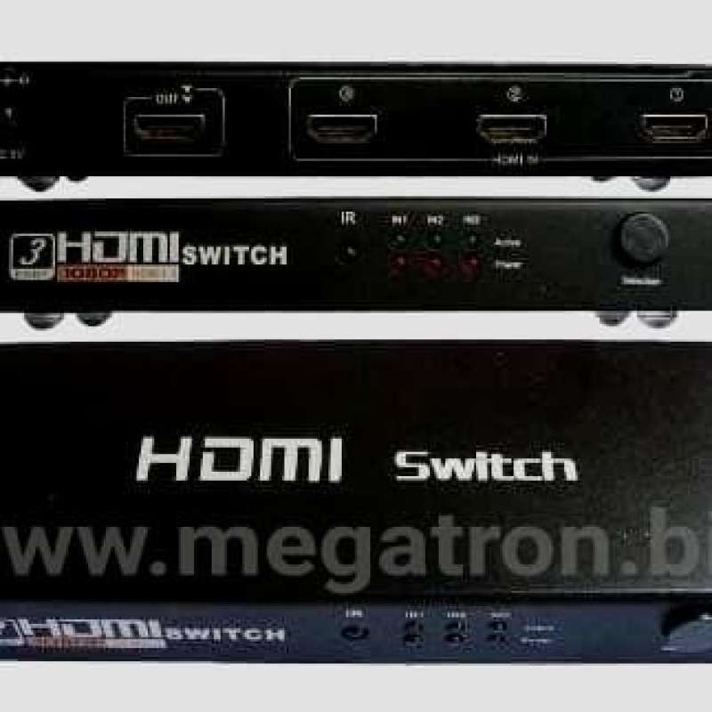 Promo Hdmi Switcher / Selector 3 Input - 1 Output (pakai Remote ...
