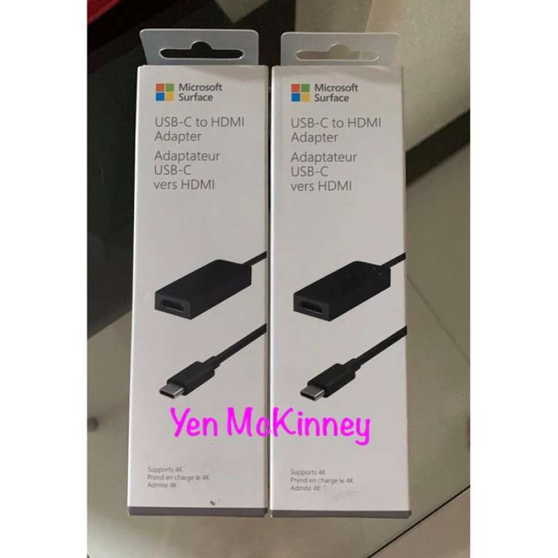 Promo Microsoft Surface Usb-C To Hdmi Adapter Original Microsoft Diskon ...