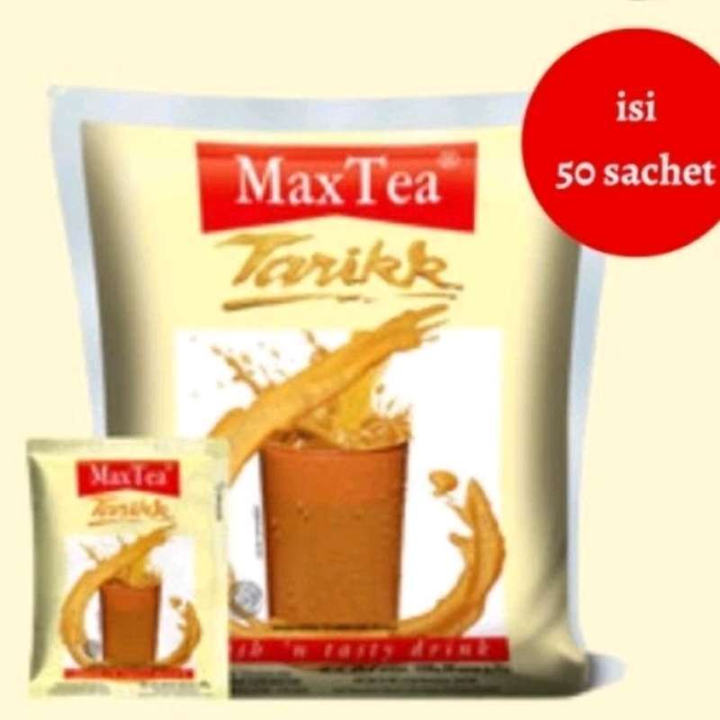 Jual Max Tea Teh Tarik 1 Bag isi 50 pcs di Seller GLOBALNN - Ema Garut ...