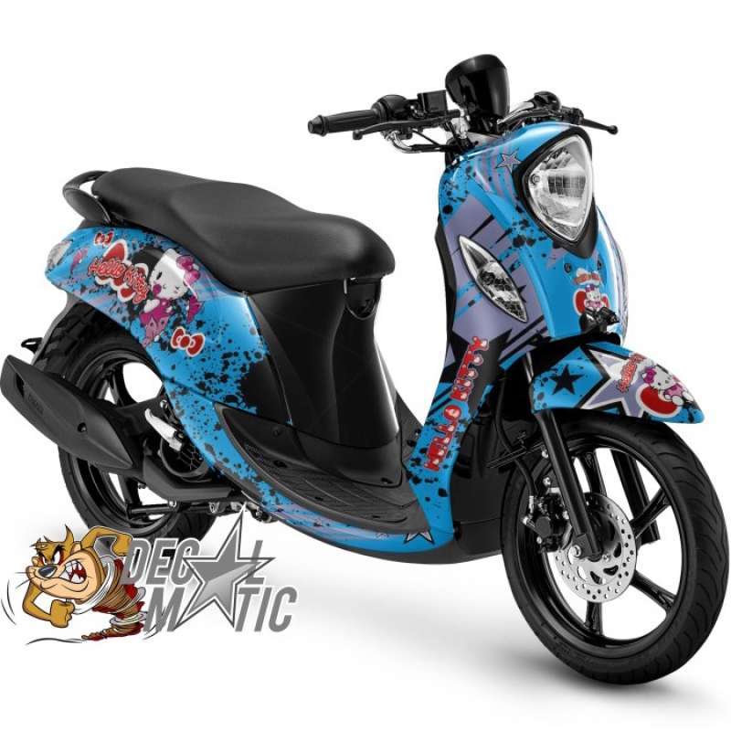 Jual Stiker Full Body Decal Yamaha Fino 125 Fi Premium Grande Hello ...