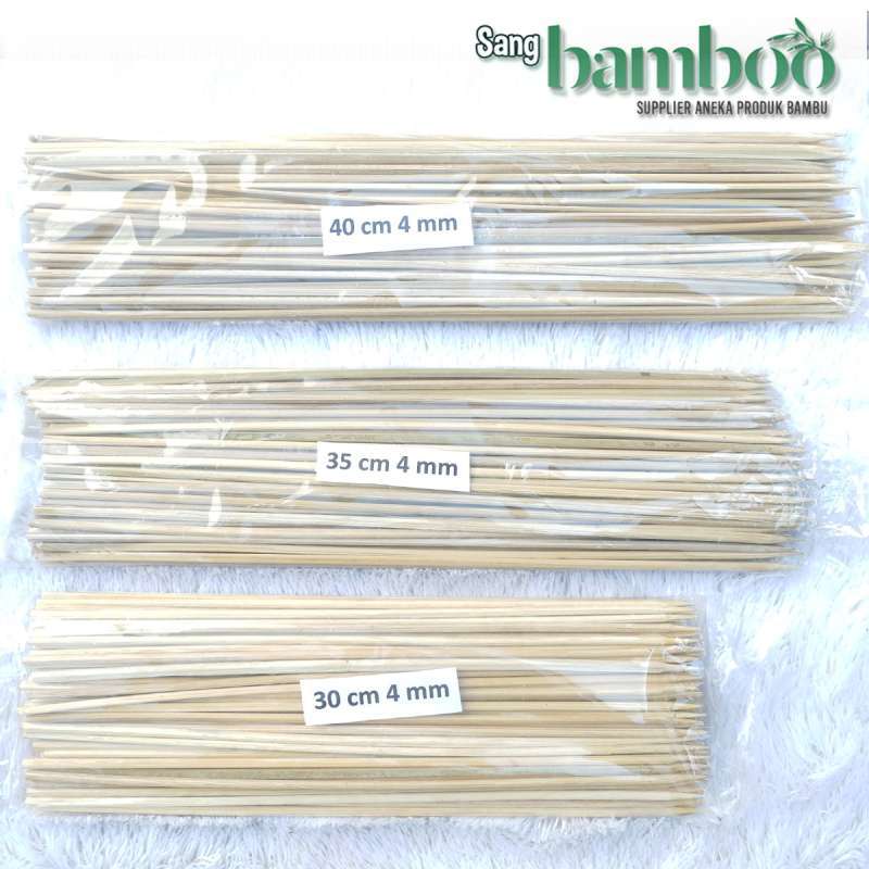 Promo Sangbamboo tusuk cumi/gurita bakar tusuk sate panjang tusuk odeng ...