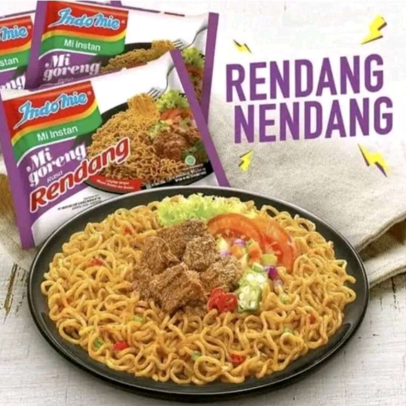 Jual Indomie Goreng Rasa Rendang - 5 Pcs Di Seller 3key Frozen ...