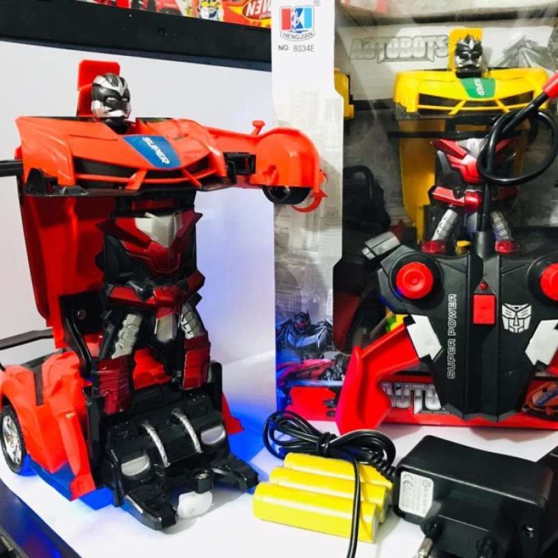 Promo Rc Mobil Robot Deformation Mobil Berubah Jadi Robot Dari Remot ...