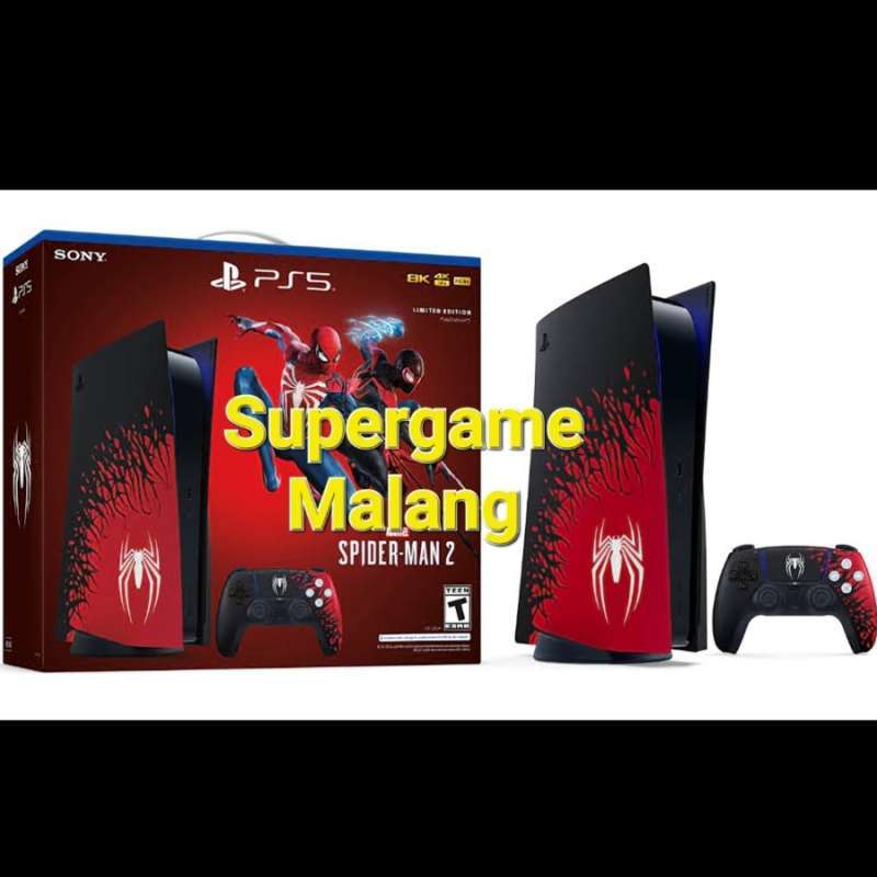 Jual PS5 Bundle Marvel Spiderman 2 Console PS 5 Mesin Spider Man Game ...