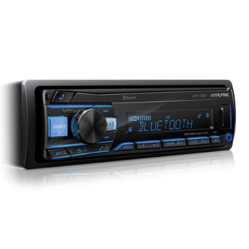 Jual Alpine UTE-73EBT - Head Unit Single Din Support FLAC di Seller ...