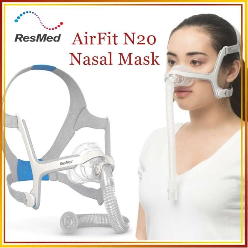 Promo Resmed Airfit N20 Nasal Mask - Cpap Mask - Diskon 17% di Seller ...