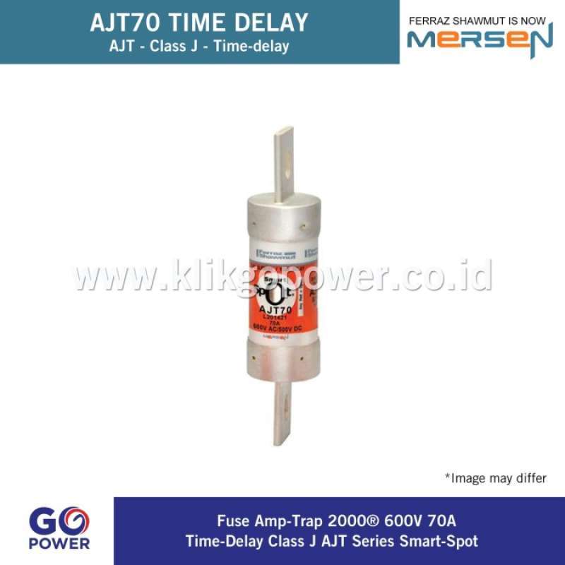 Promo FUSE AMP-TRAP MERSEN (FERRAZ SHAWMUT) 600V 70A AJT70 Diskon 23% ...