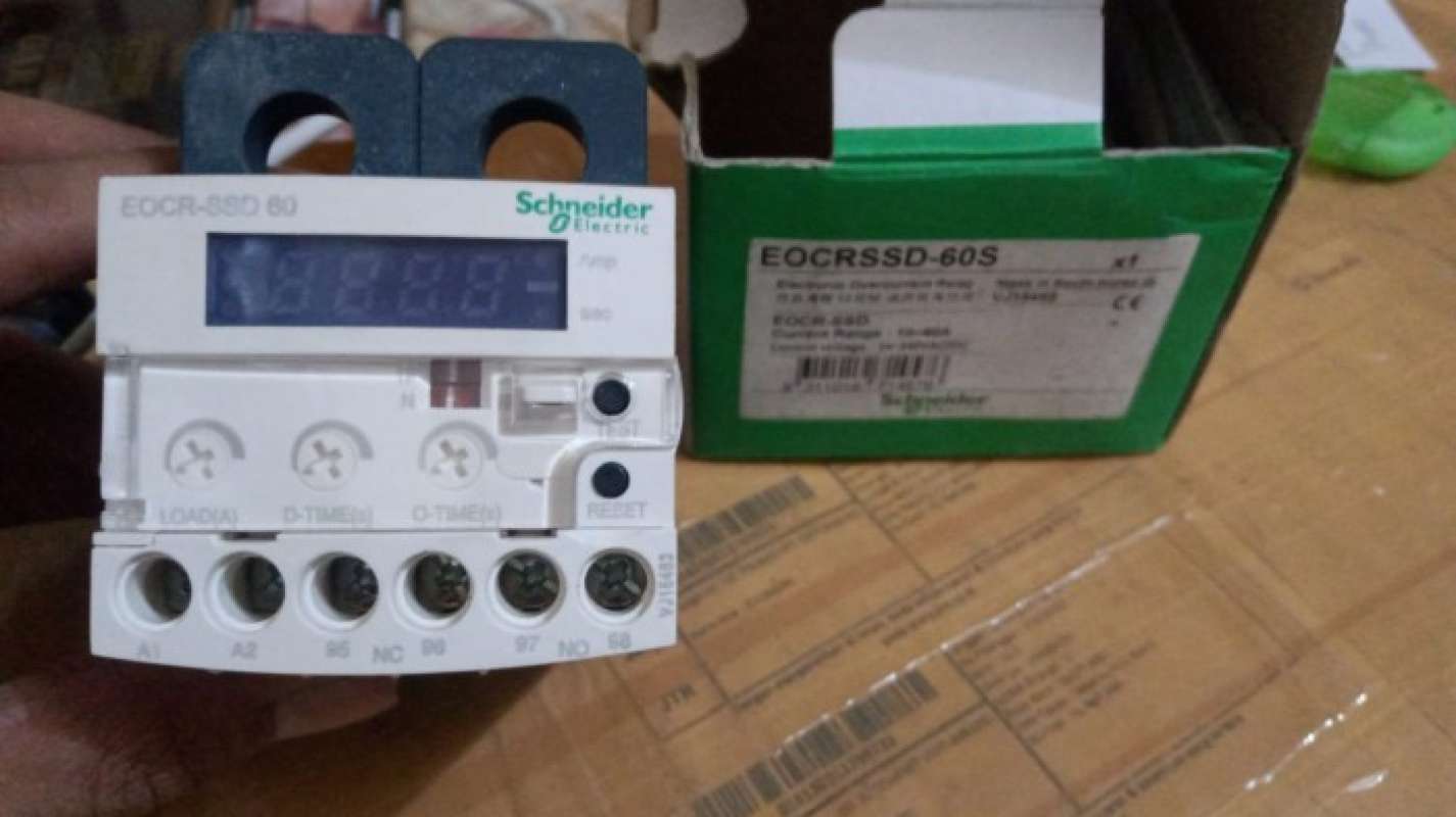 Promo SCHNEIDER ELECTRONIC OVER CURRENT RELAY DIGITAL EOCRSSD-60S Diskon 23% di Seller Maslika ...