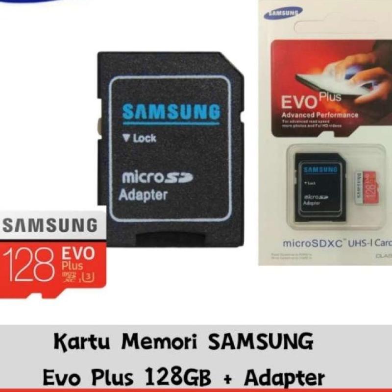 Promo Samsung Kartu Memori 128GB Memory Card Microsd TF Class10 Diskon ...