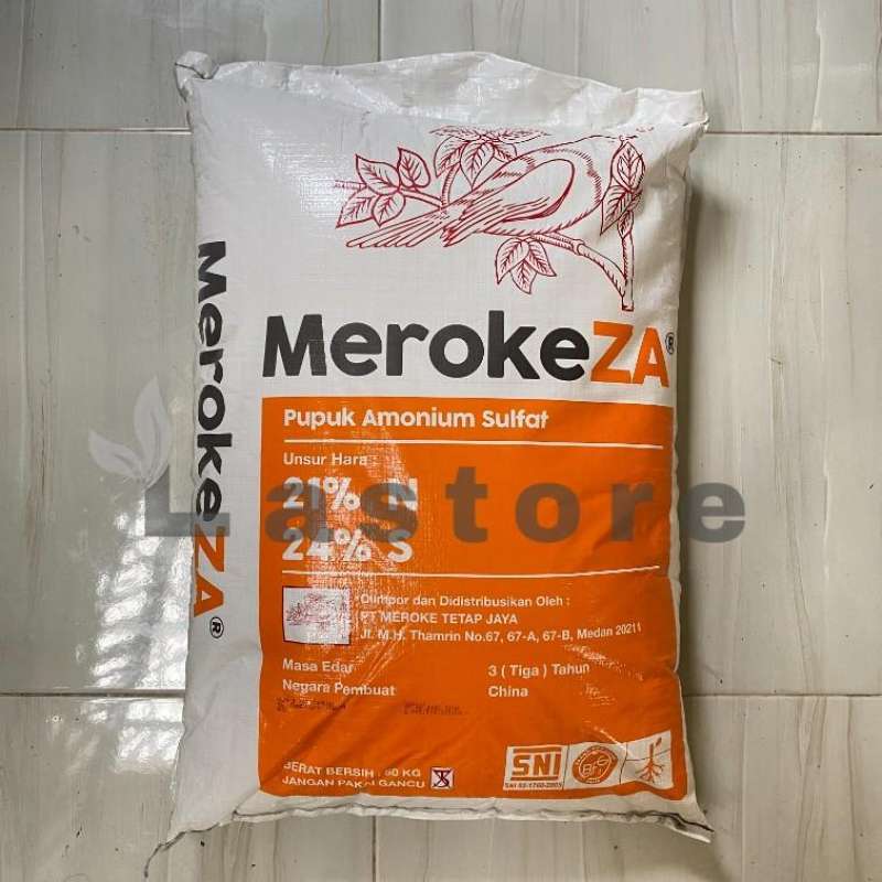 Jual Pupuk Meroke Za - Amonium Sulfat 50 Kilo Kemasan Pabrik Di Seller ...