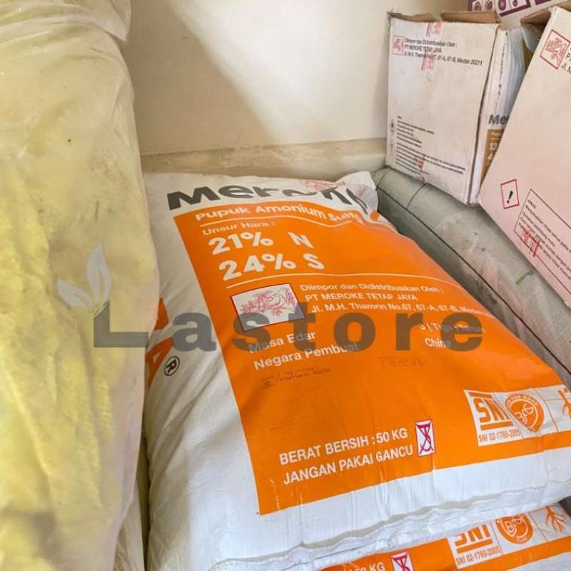Jual Pupuk Meroke Za - Amonium Sulfat 50 Kilo Kemasan Pabrik Di Seller ...