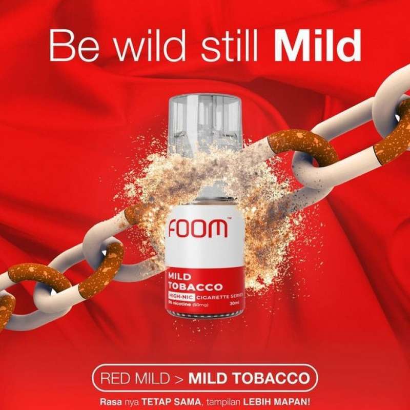 Promo Foom Red Mild Vol.2 / V2 Salt Nic 30ML by Foom Lab Global ...
