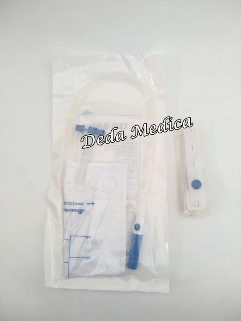 Jual Paket Urine Leg Bag Romsons + Male External Catheter Condom Gea di ...