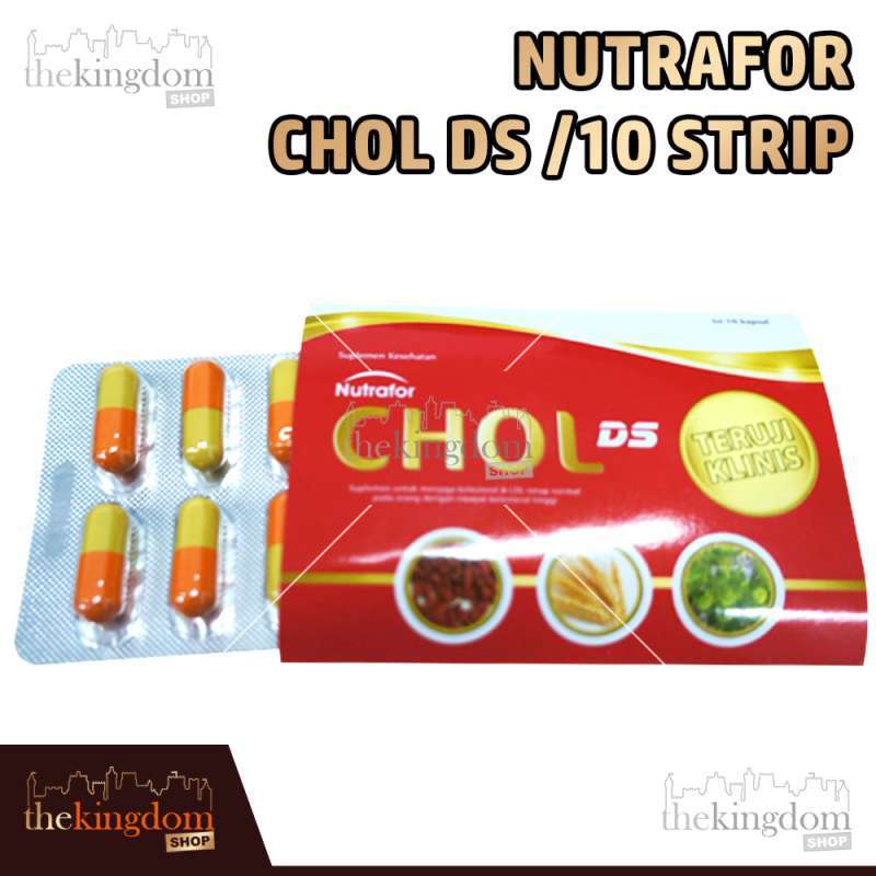 Jual Nutrafor Chol Ds Double Strength Cholesterol Suplemen Penurun ...