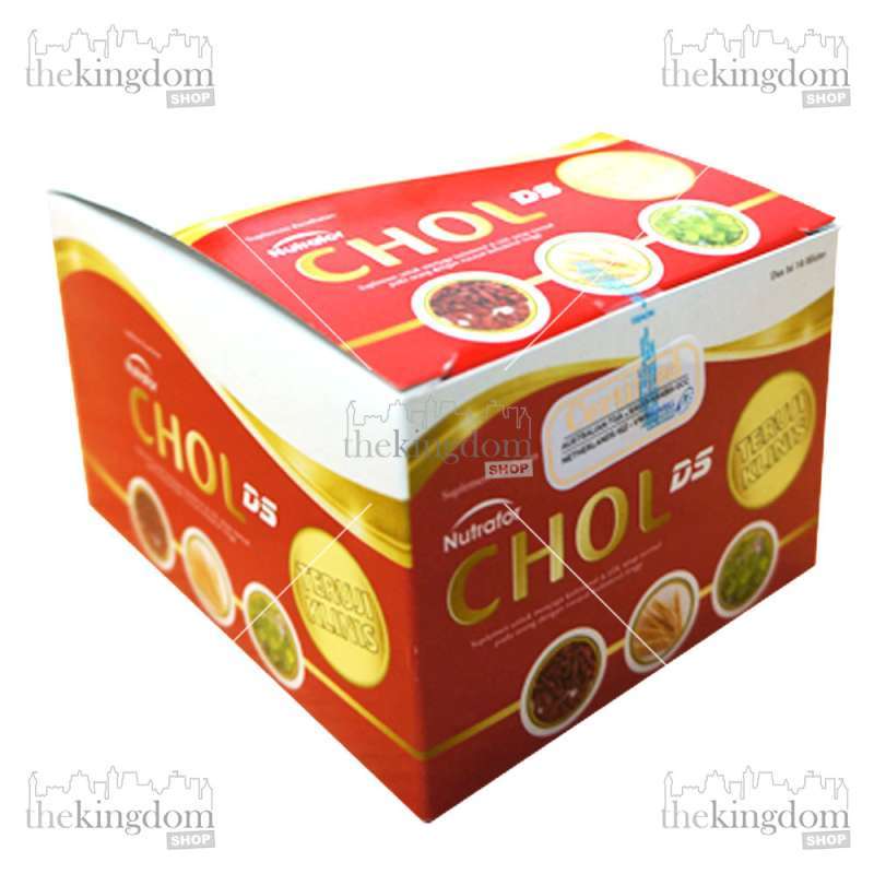 Jual Nutrafor Chol Ds Double Strength Cholesterol Suplemen Penurun ...