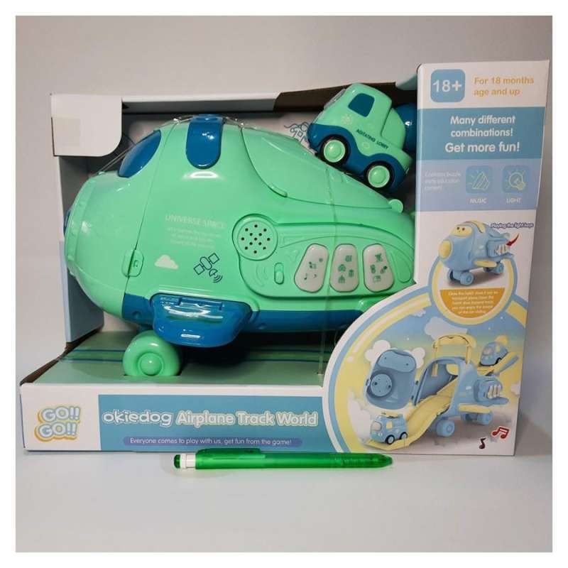 Jual Okiedog Airplane Track World For 18+m / Mainan Anak Di Seller ...