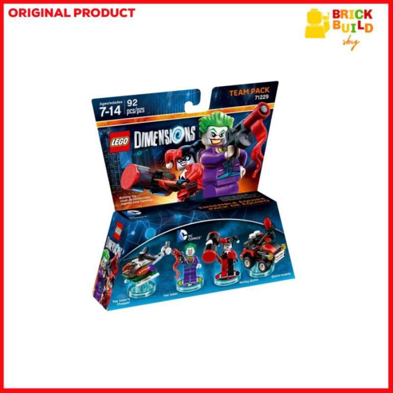 Promo Lego 71229 Dimensions Team Pack : Joker and Harley Queen Diskon ...