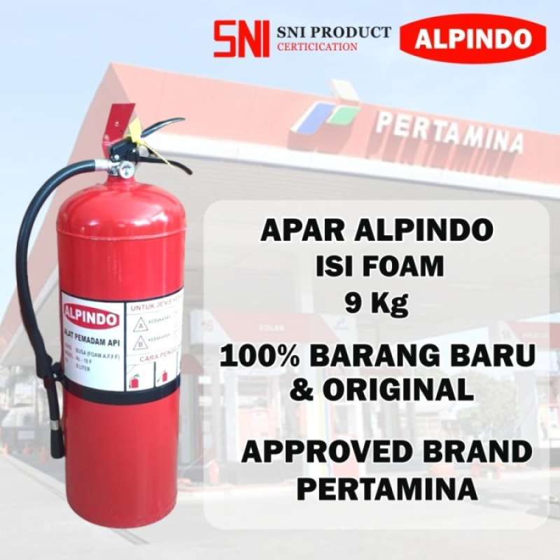 Jual Alpindo Foam 9 Liter/ Alat Pemadam Api Ringan/apar/ Kebakaran Di ...