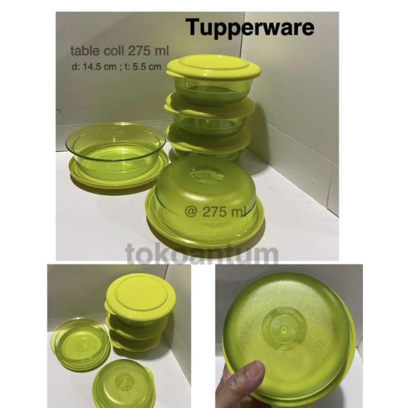 Promo Tempat makan berkuah anti tumpah Tupperware table collection ...