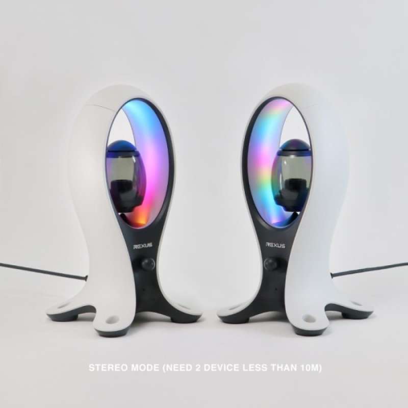 Jual Rexus J4 Astro Headset Stand With Speaker Rgb Led Dual Connection ...