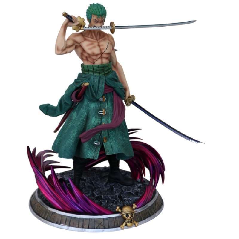 Promo Action Figure Anime One Piece Gk Roronoa Zoro Pvc Diskon 26% Di ...