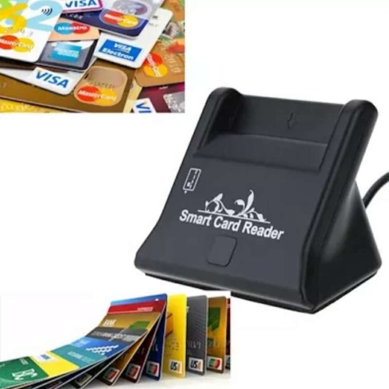 Promo USB Smart Card Reader for atm, emoney, etoll, credit card etc ...