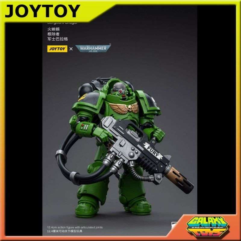 Promo Jt5253 Salamanders Eradicators Sergeant Bragar Joytoy Figure ...