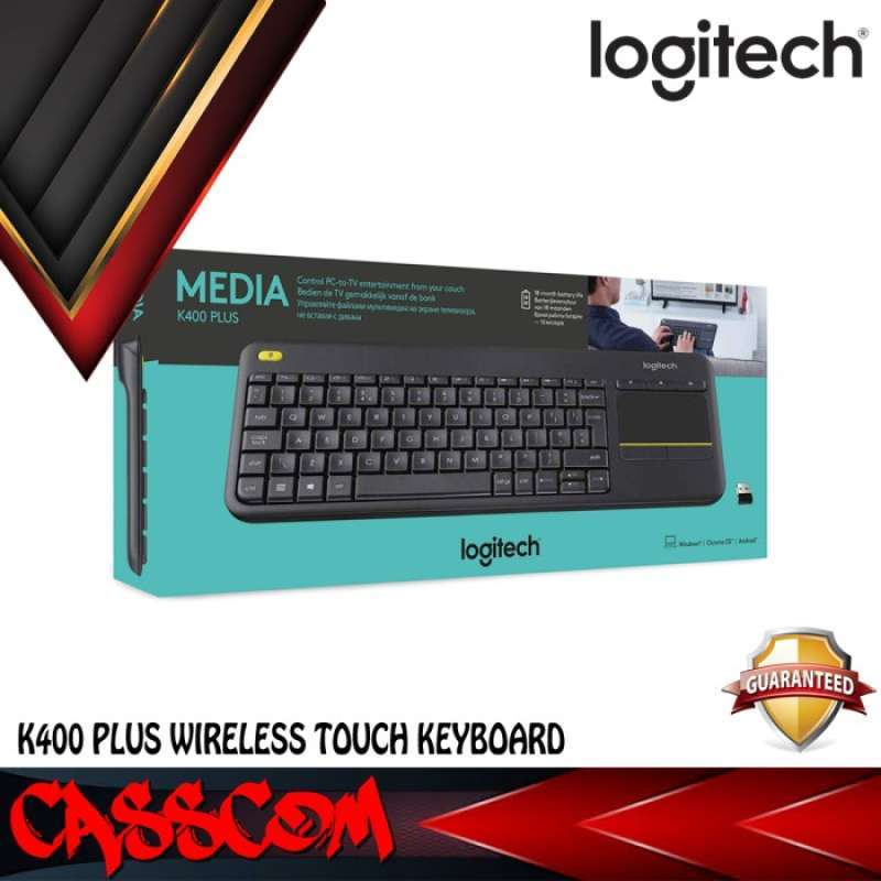 Promo Logitech Keyboard Wireless Touch K400 Plus - K 400 Diskon 23% di ...