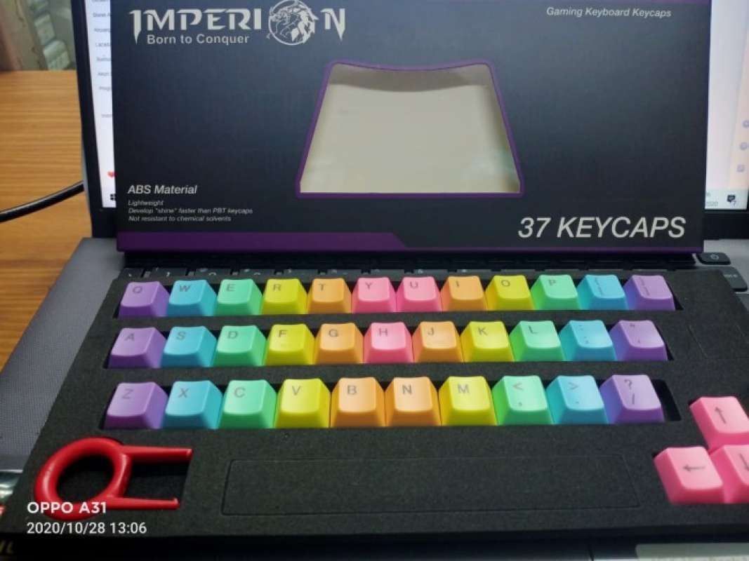 Promo Keycaps Imperion / Imperion Keycaps Material 37 Keycaps Diskon 23% Di Seller Xixistore ...
