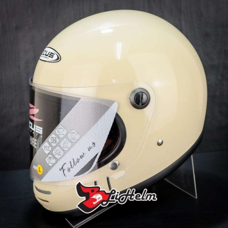 Promo Zeus Helm Retro Zs816E Solid Ivory | 816E Zeus Retro Classic ...