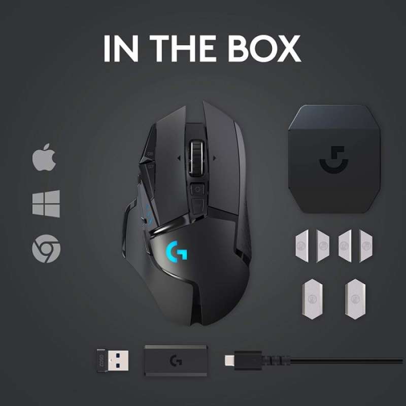 Promo Logitech G502 Lightspeed Mouse G502 Gaming Wireless Original ...
